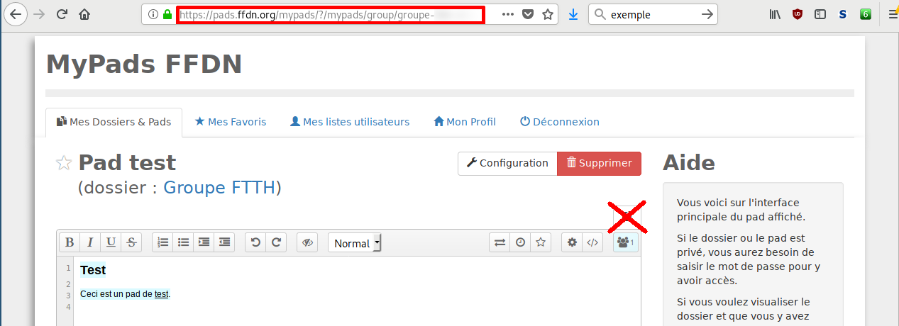 documentation:pads [Fédération FDN]